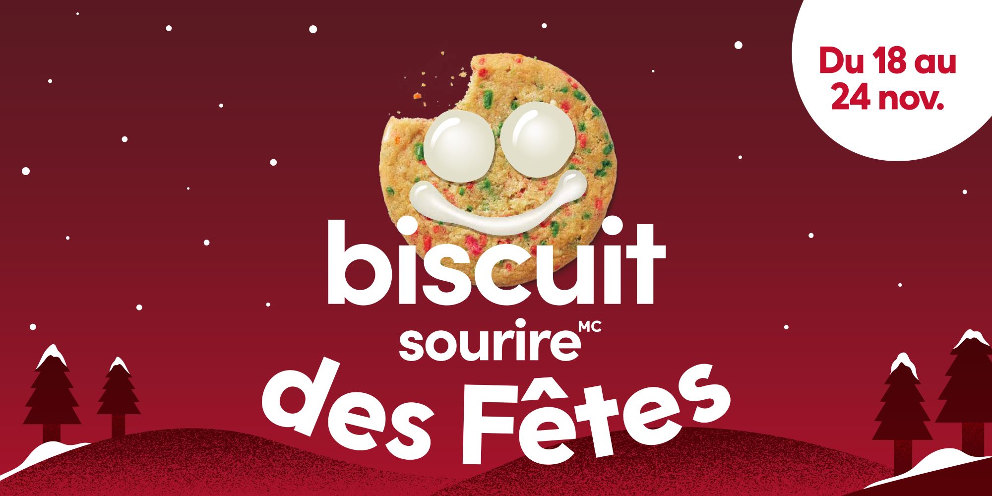 La campagne du biscuit sourire des Fêtes de Tim Hortons sera de retour ...