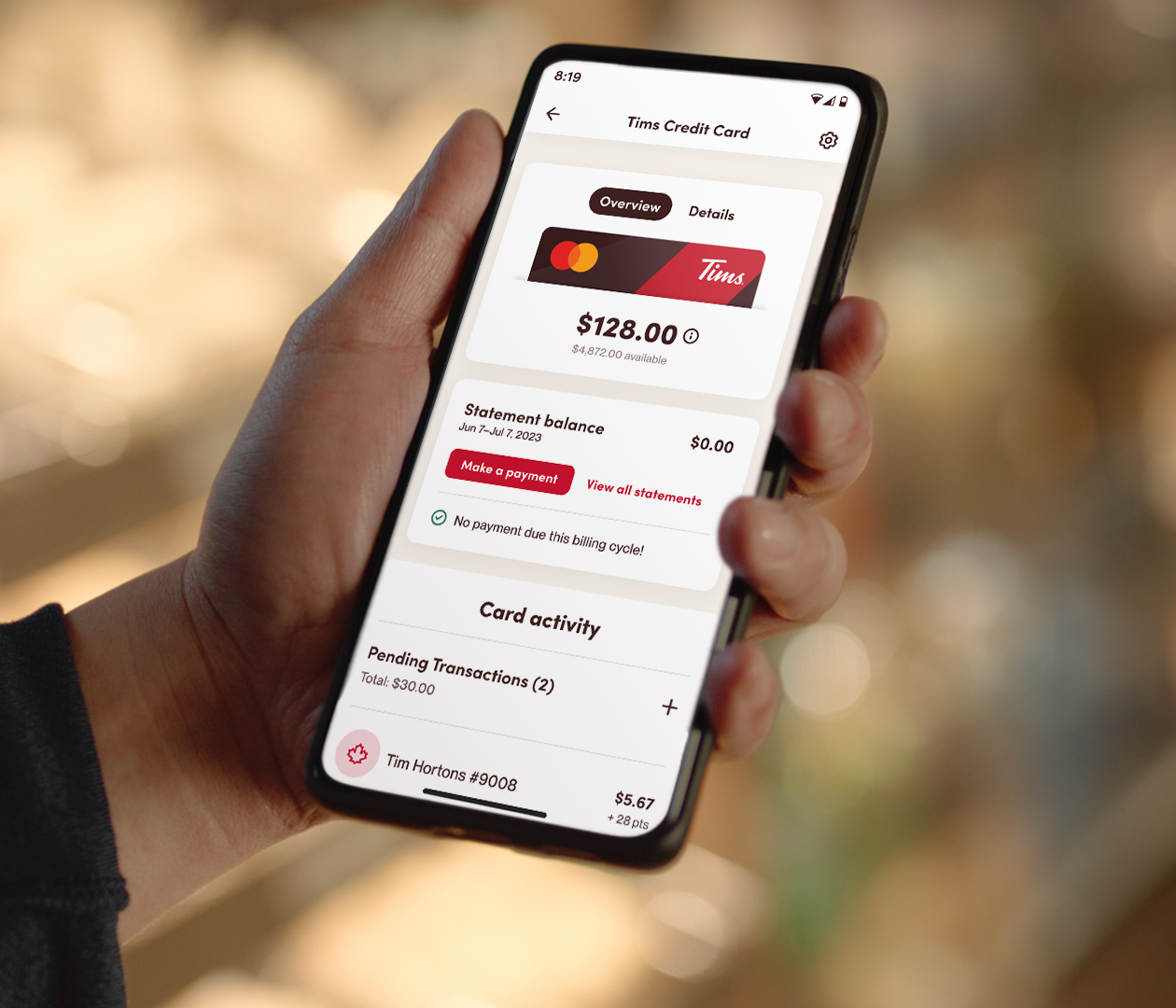 The Tims Credit Card is available NOW, offering quicker ways to earn ...