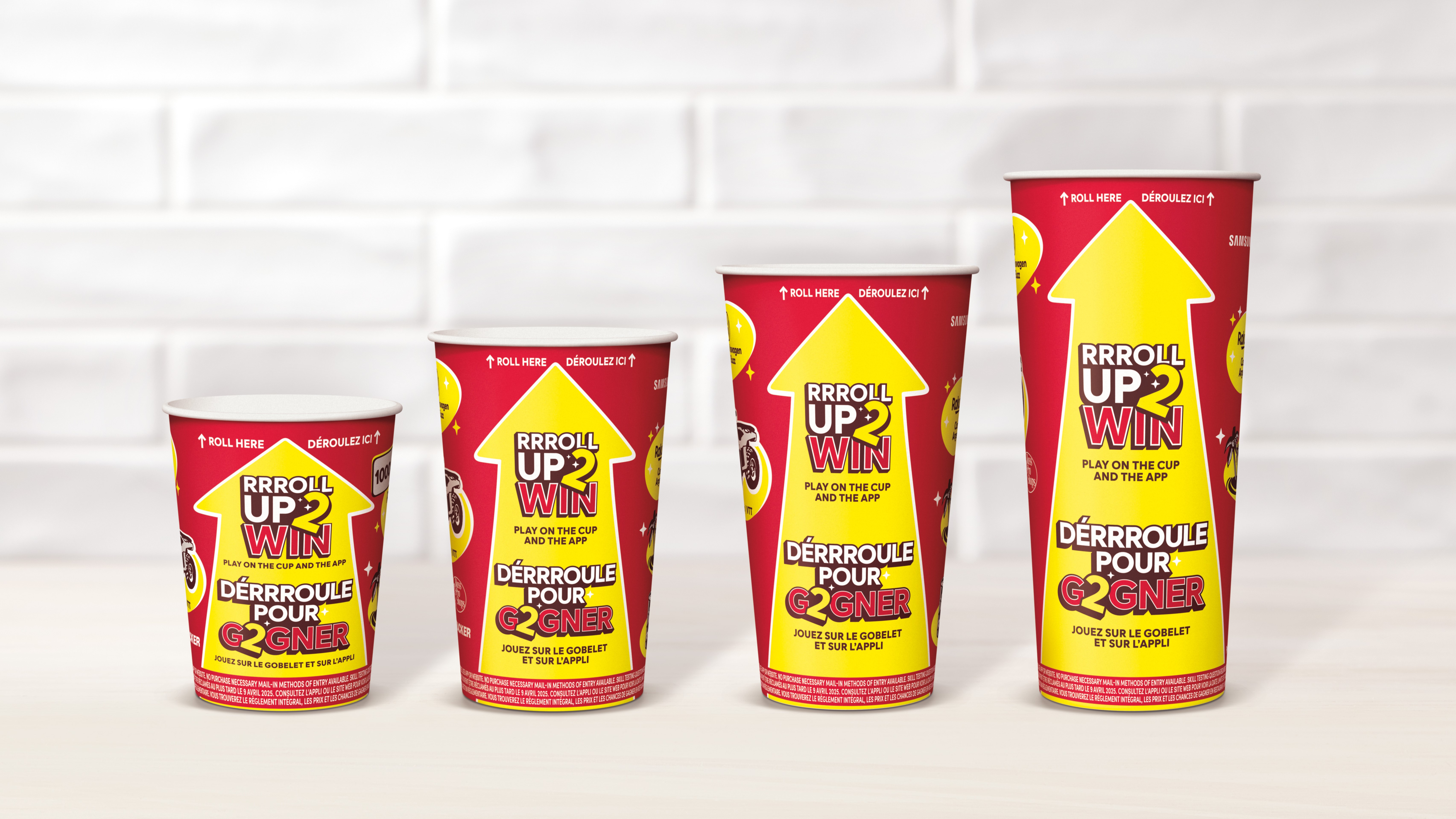Roll Up cups are BACK! Starting Feb. 24, play Tim Hortons Roll Up To ...